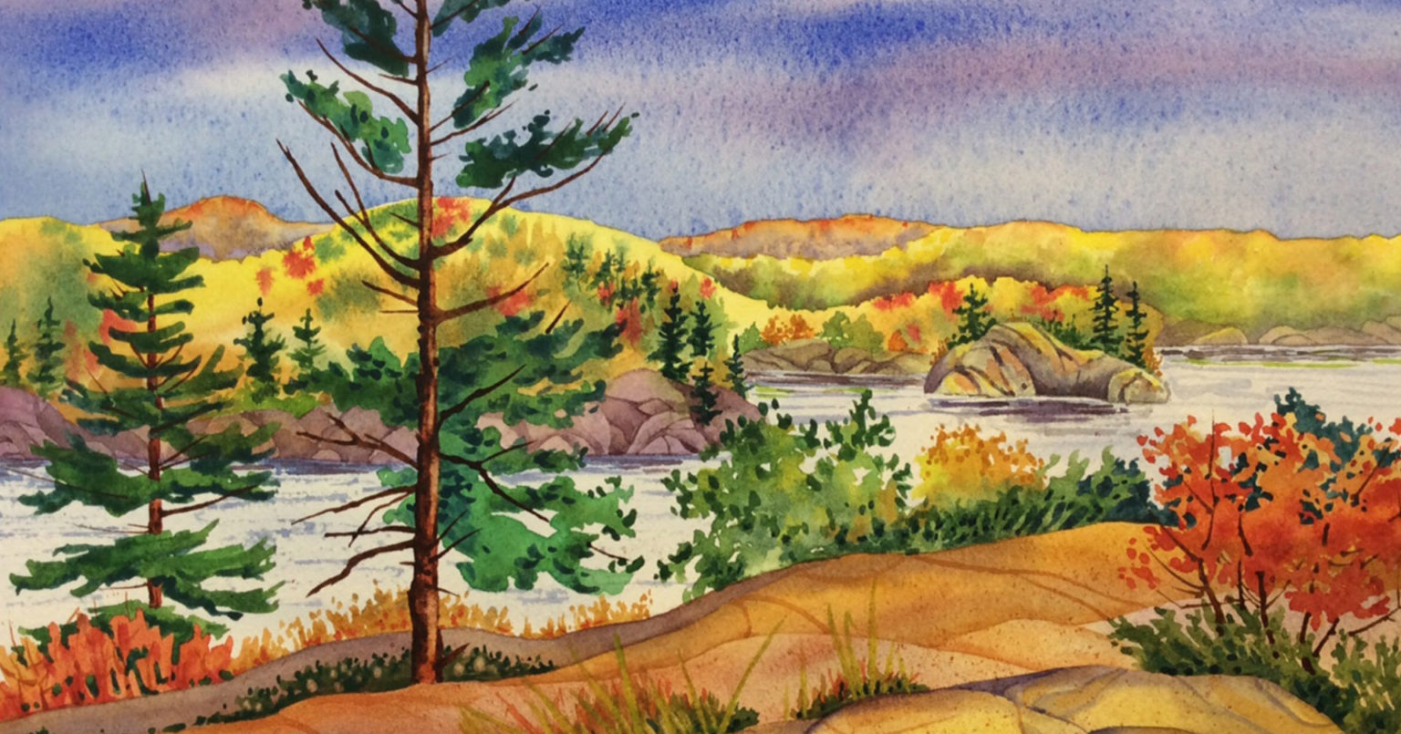 Susan Little Watercolour & Acrylic Paintings — Original Fine Art ...